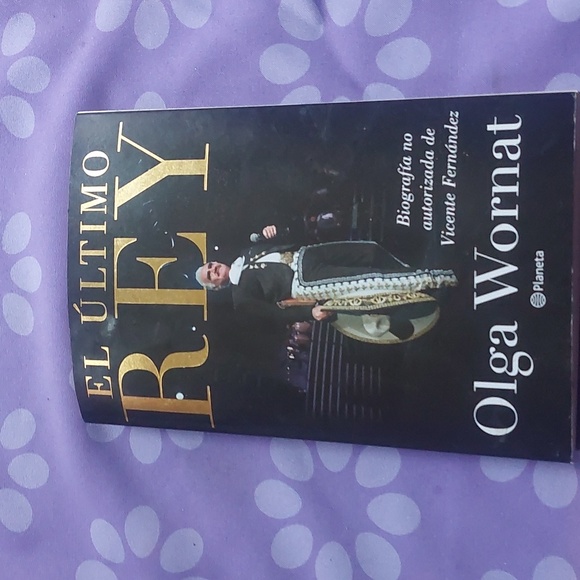 Other | El Ultimo Rey Spanish Biography Of Vicente Fernandez | Poshmark